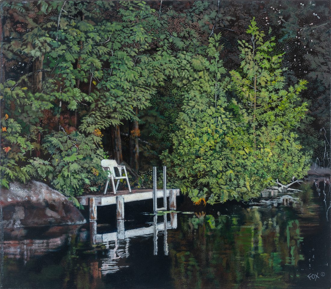 The Dock #1 (Hotel Utopia Series) original – Howard Fox